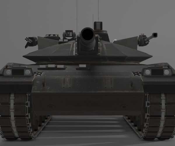 ArtStation - Modern MBT T-118 Jaguar | Game Assets