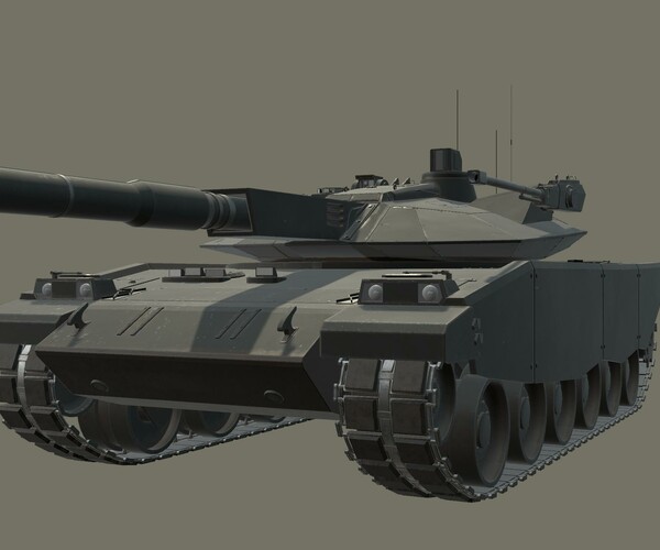 ArtStation - Modern MBT T-118 Jaguar | Game Assets