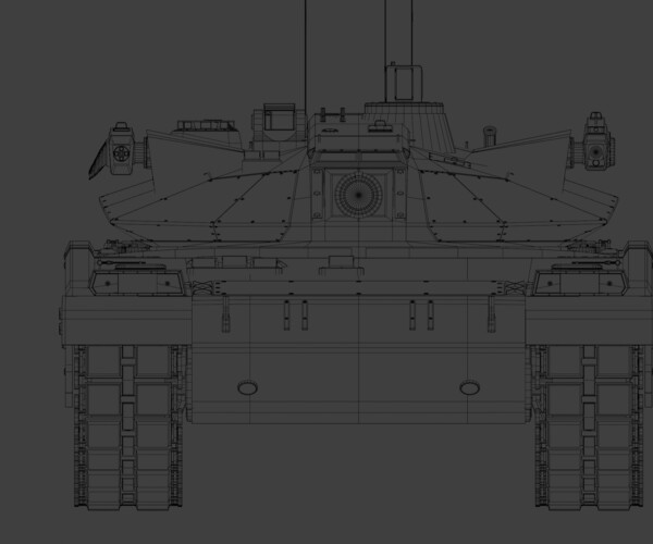 ArtStation - Modern MBT T-118 Jaguar | Game Assets