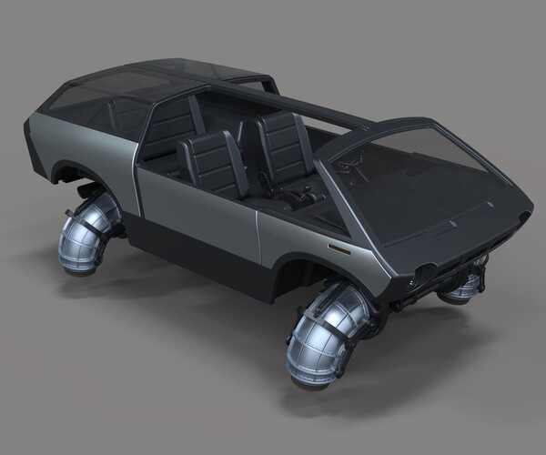 ArtStation - Flying jet car concept | Resources