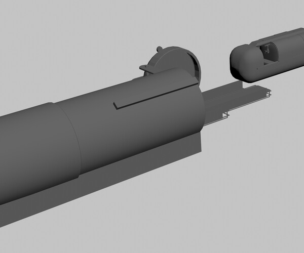 ArtStation - Virginia class 3d model | Resources