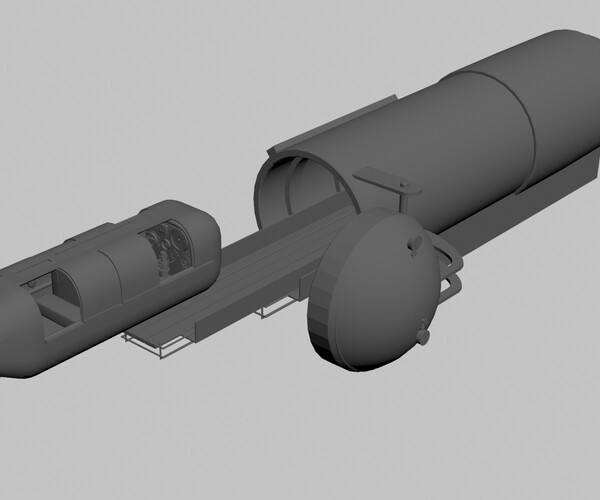 ArtStation - Virginia class 3d model | Resources