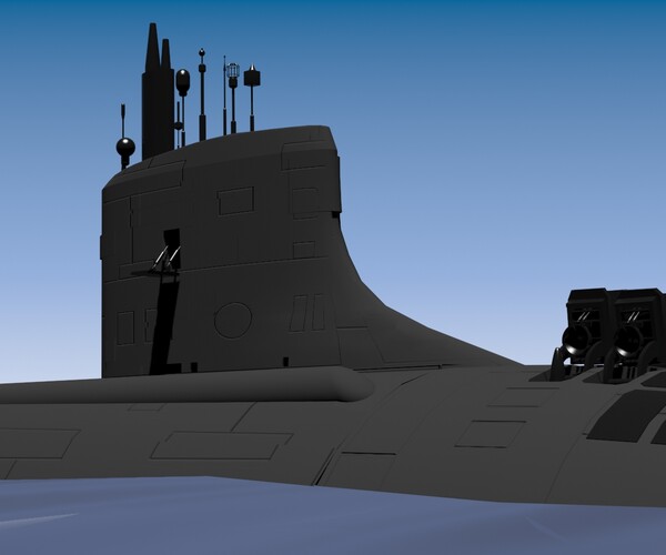 ArtStation - Virginia class 3d model | Resources