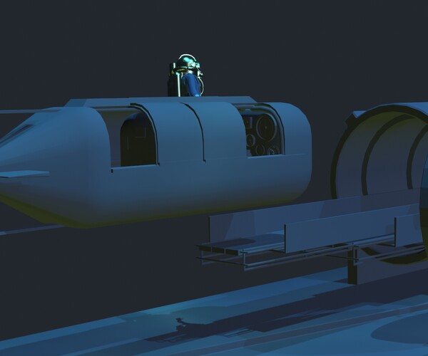 ArtStation - Virginia class 3d model | Resources