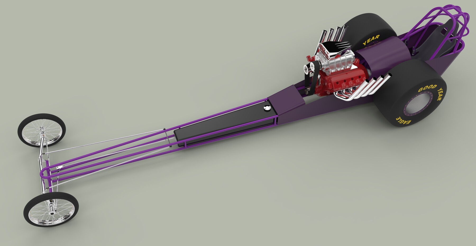 ArtStation - Front engine dragster | Resources