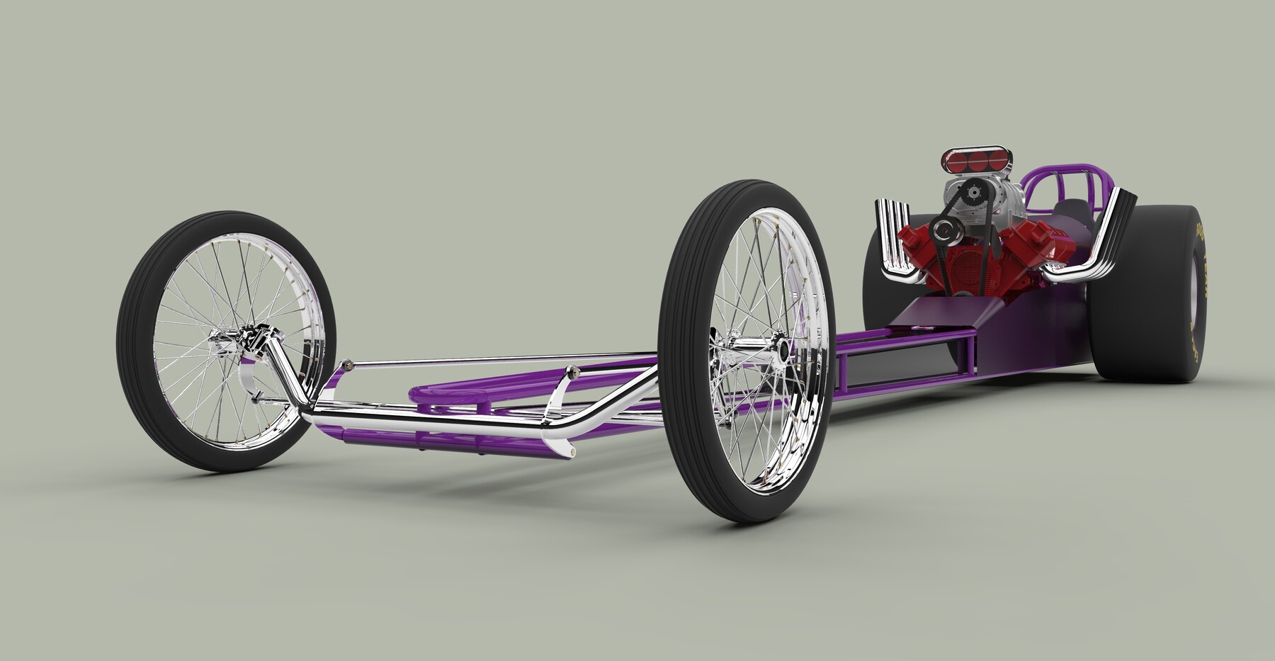 ArtStation - Front engine dragster | Resources