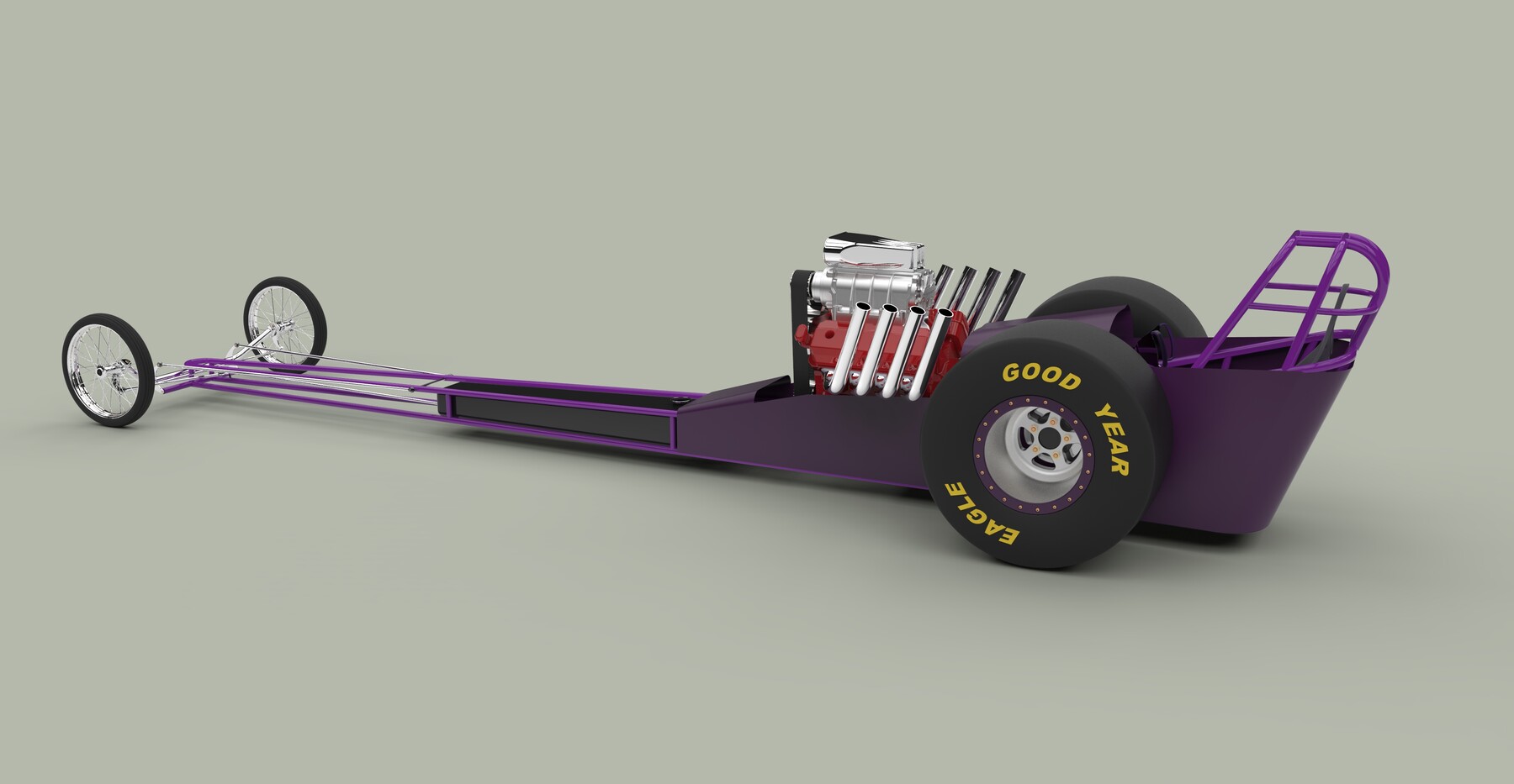 ArtStation - Front engine dragster | Resources
