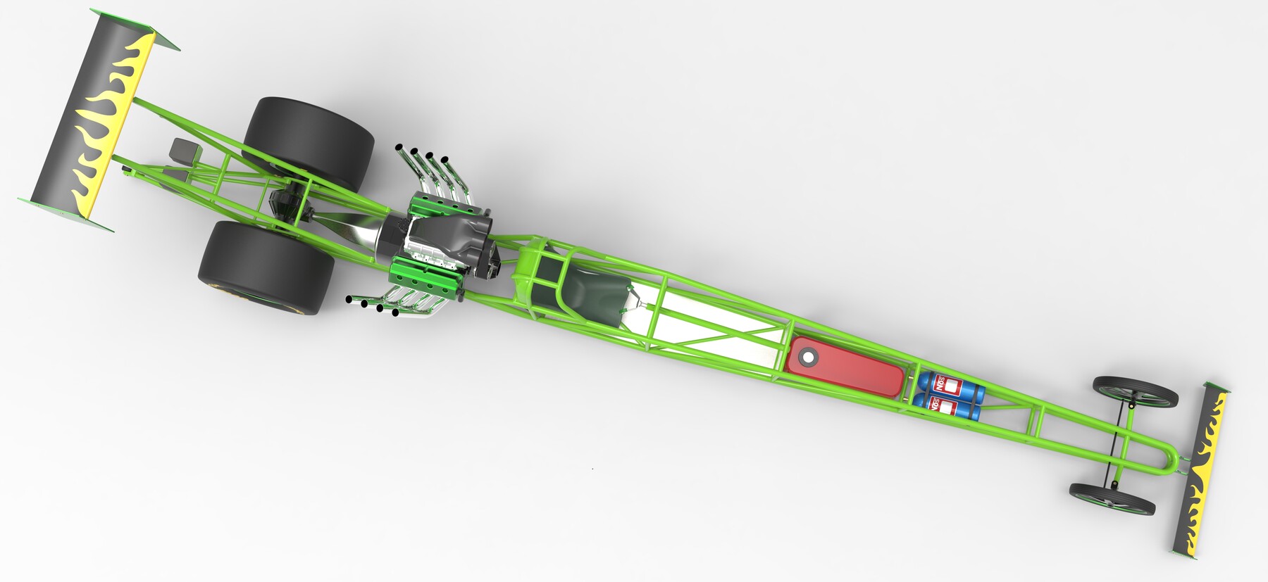 ArtStation - Top fuel dragster | Resources