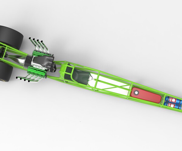 ArtStation - Top fuel dragster | Resources
