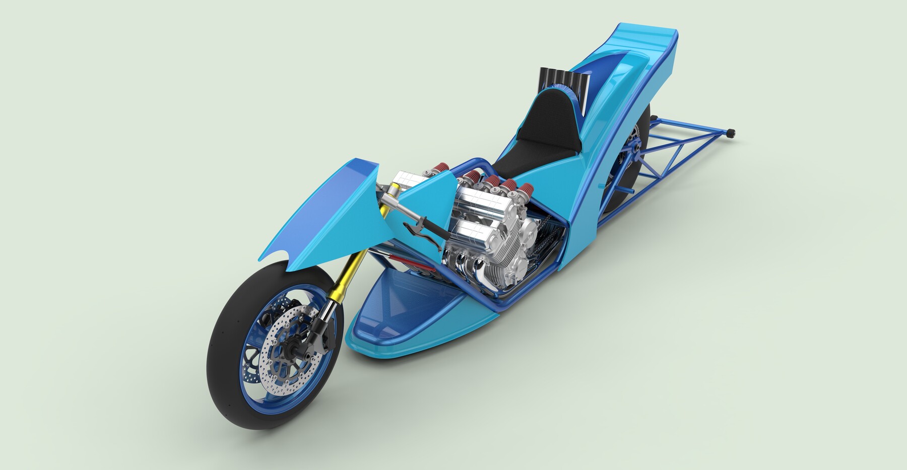 ArtStation - Top fuel bike dragster | Resources