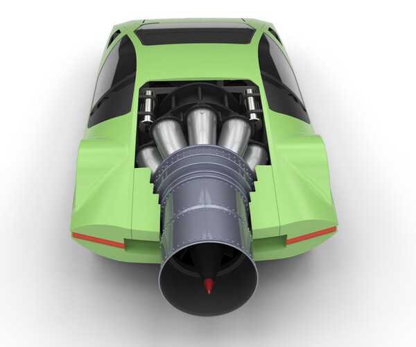 ArtStation - Jet concept car | Resources