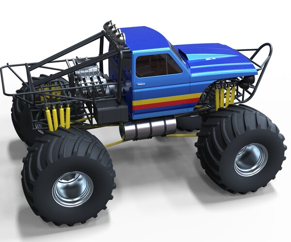 ArtStation - Monster truck | Resources