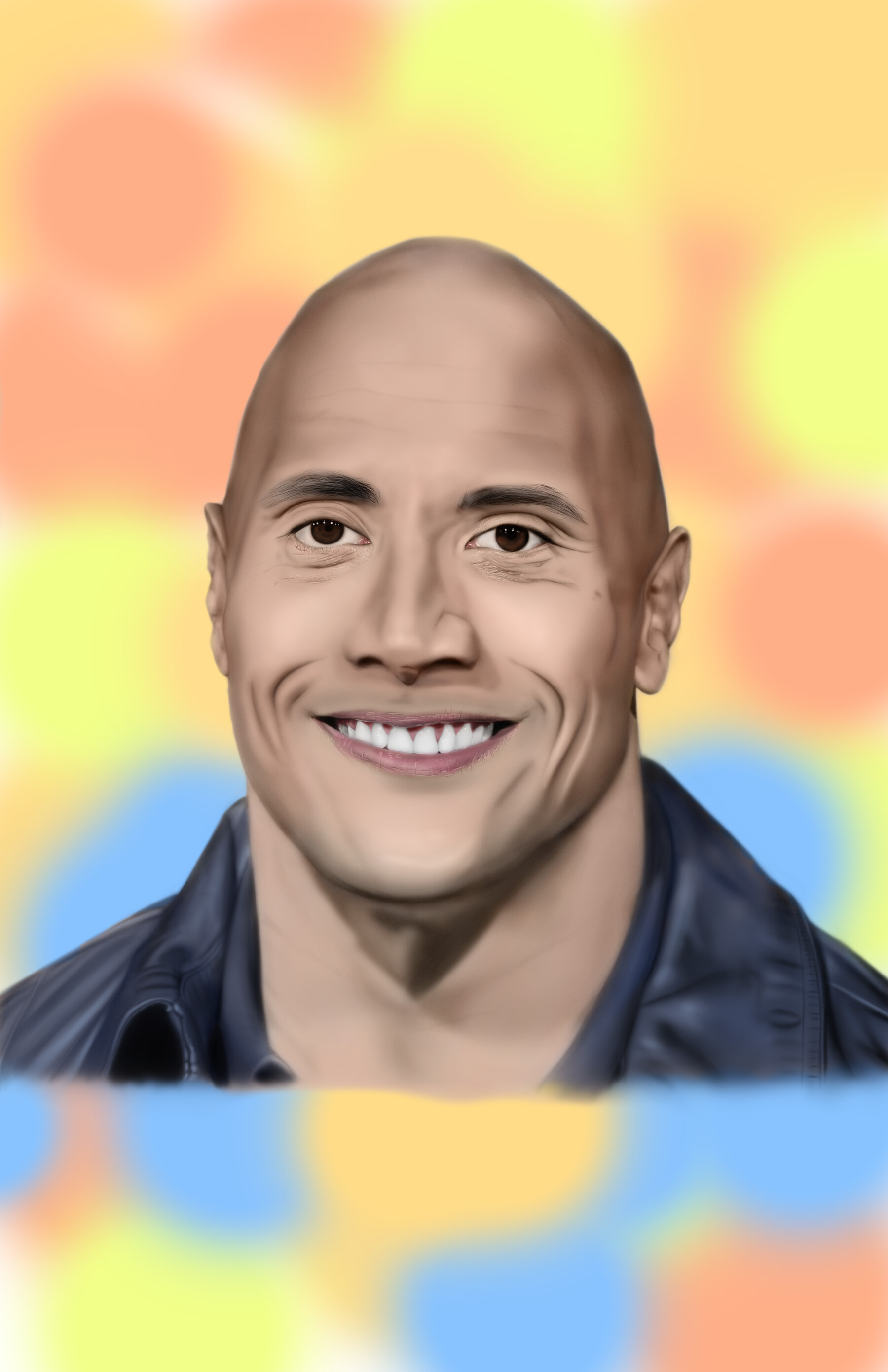 ArtStation - Poster The Rock (La roca) illustration | Artworks
