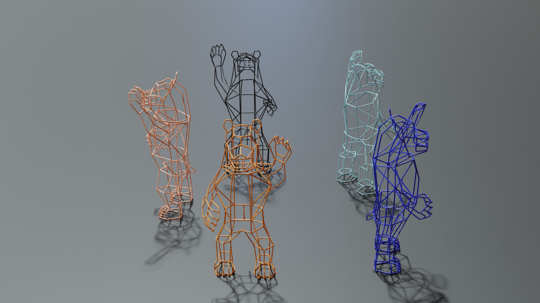 ArtStation - Marching Bear Object by Bend Goods | Resources