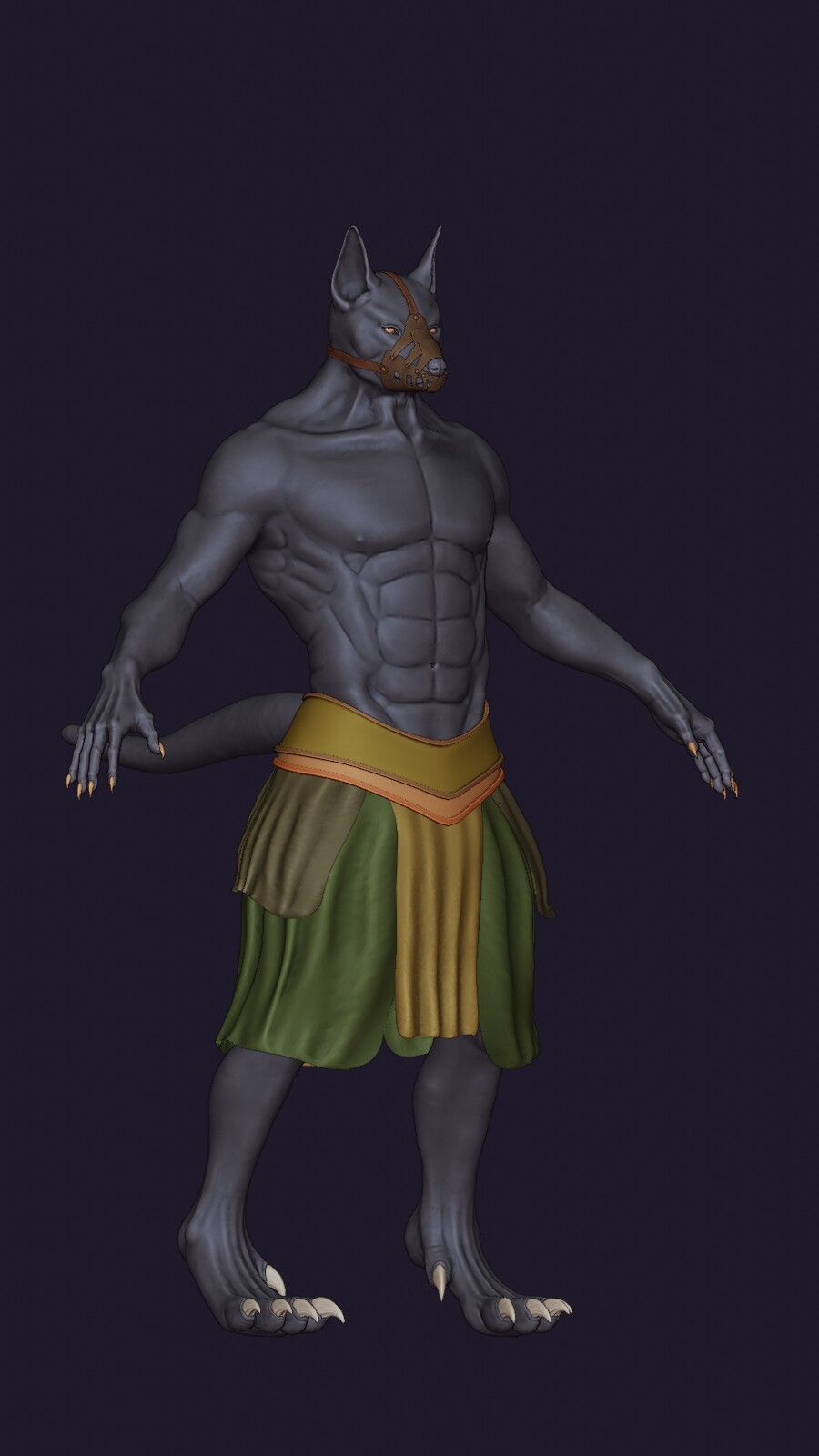 ArtStation - Wolf Man | Game Assets