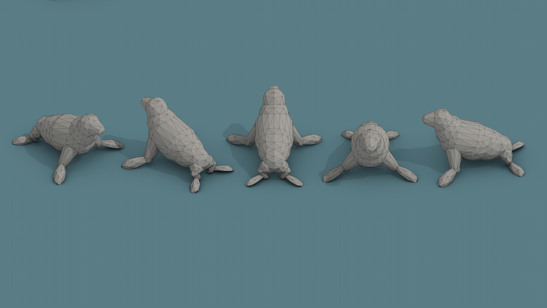 ArtStation - Low Poly Animal Isometric Icon Pack 03 | Game Assets