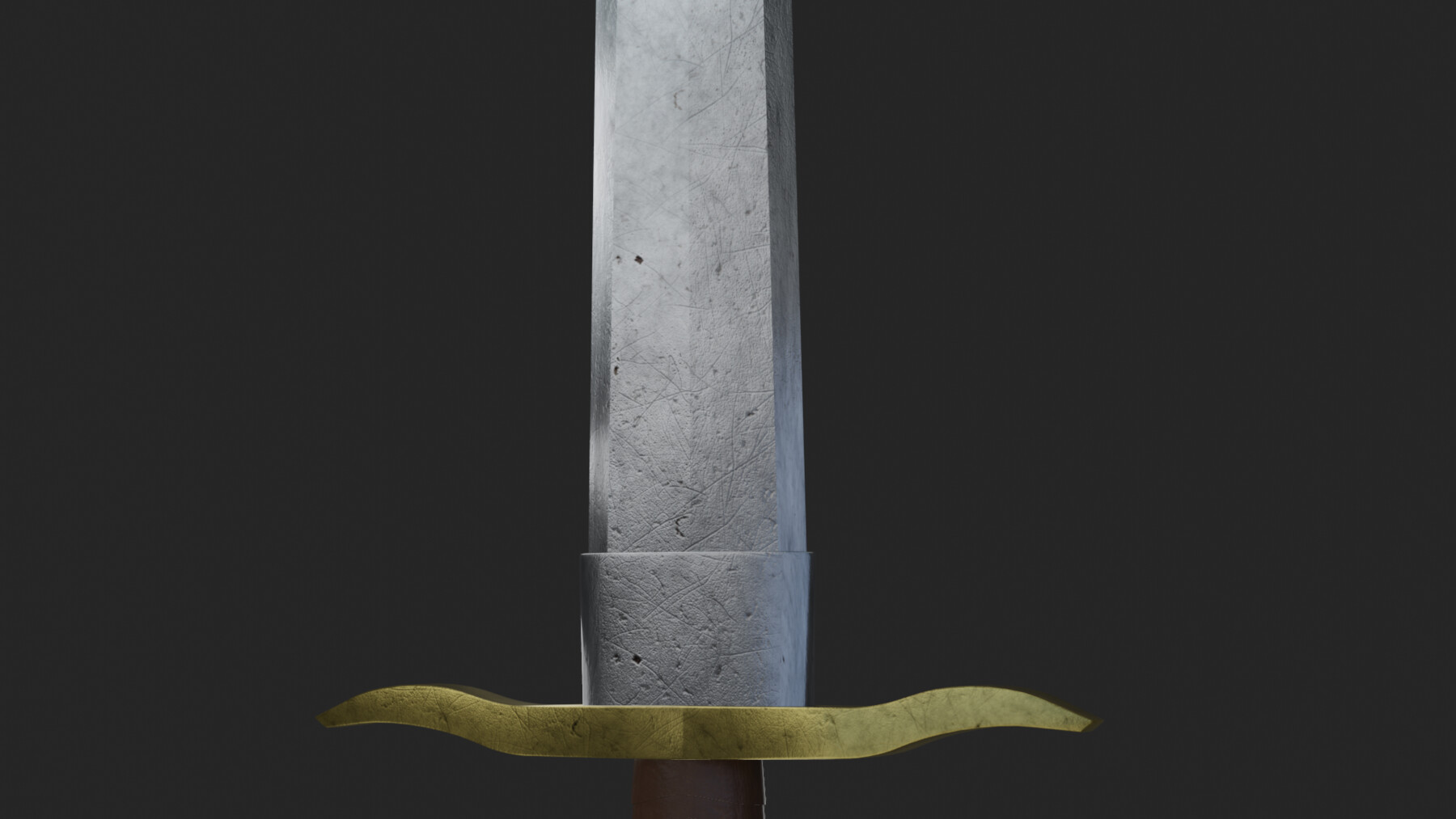 ArtStation - Realistic Sword - Steel and Gold | Resources