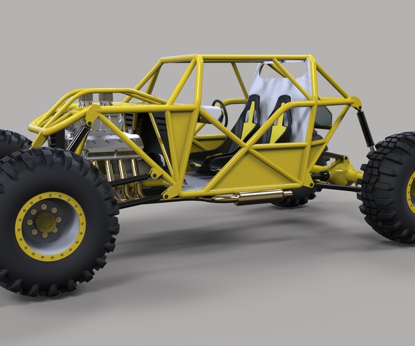 ArtStation - Rock crawling buggy | Resources