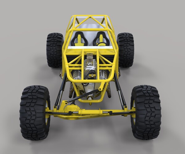 ArtStation - Rock crawling buggy | Resources
