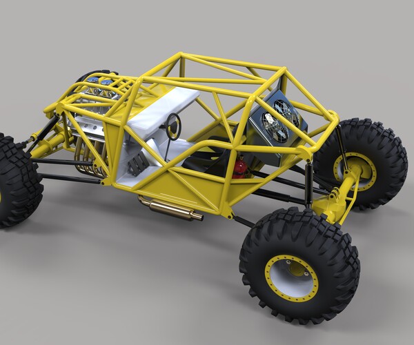 ArtStation - Rock crawling buggy | Resources