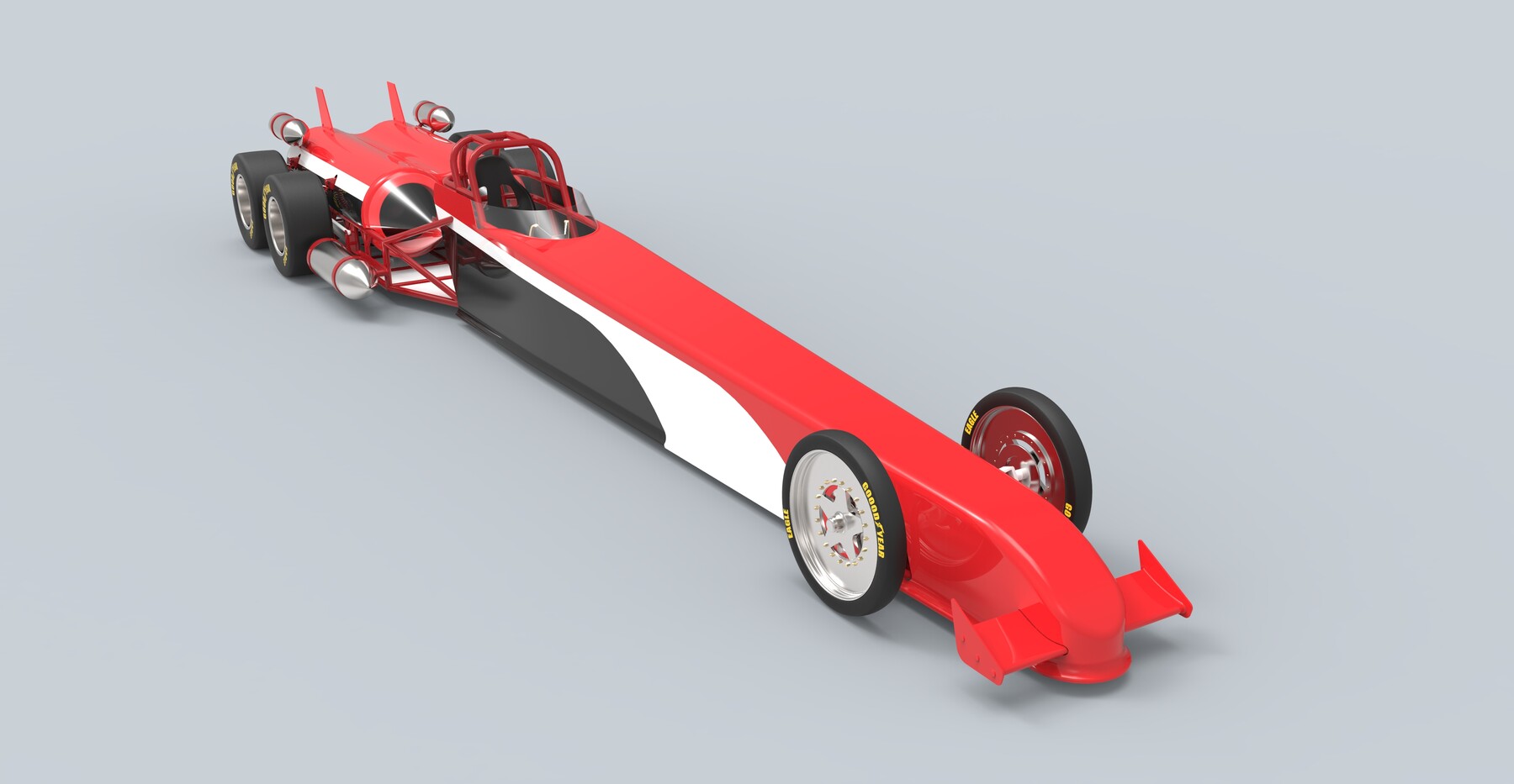 ArtStation - Twin-engined jet dragster | Resources