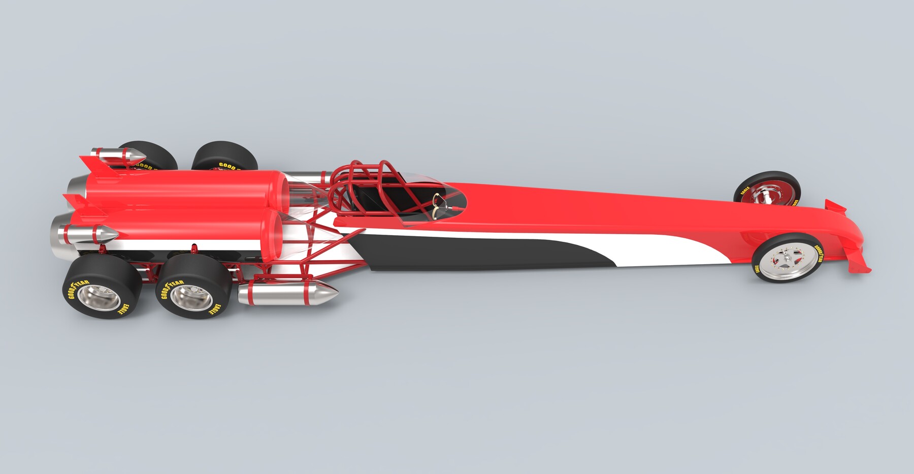 ArtStation - Twin-engined jet dragster | Resources