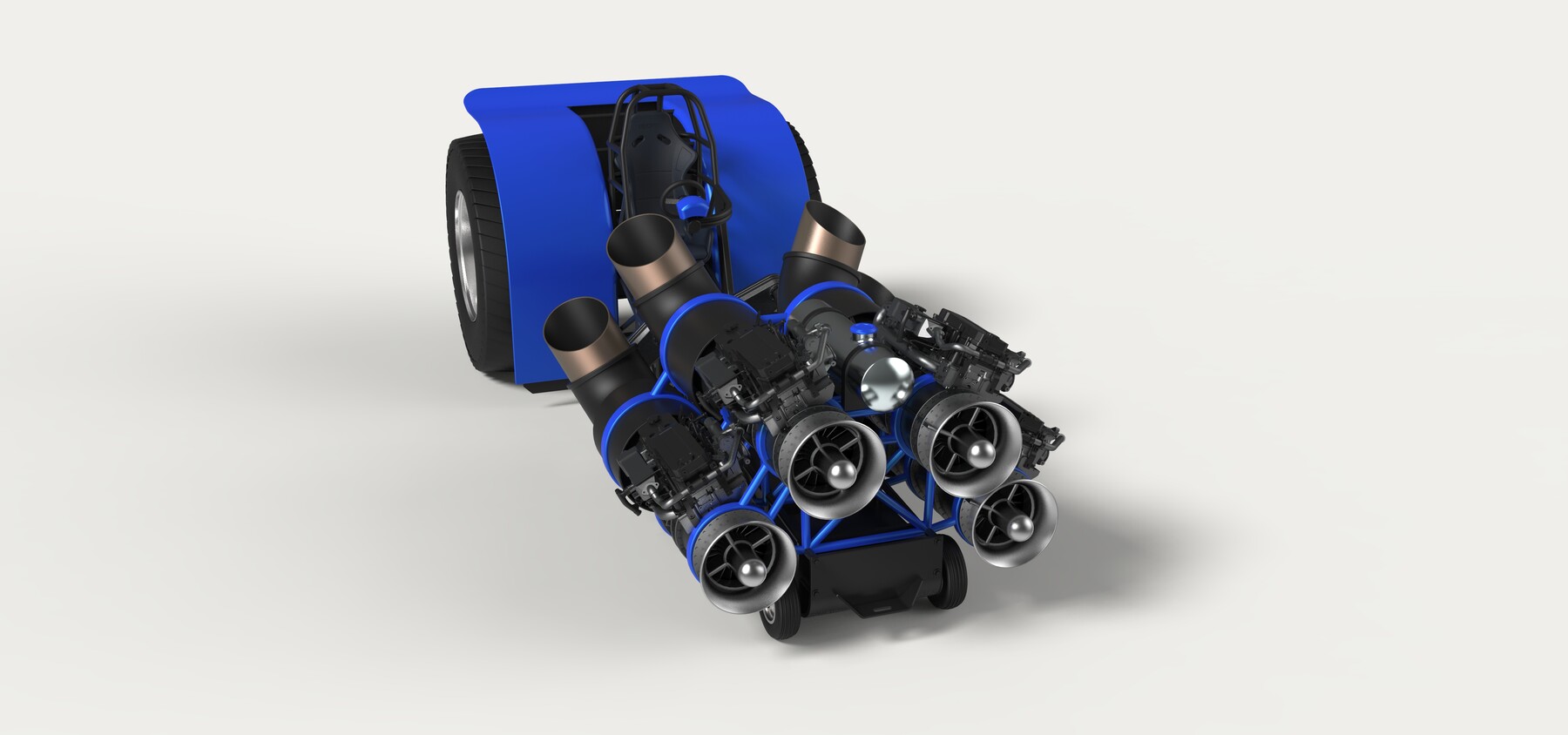 ArtStation - Jet pulling tractor 2 | Resources