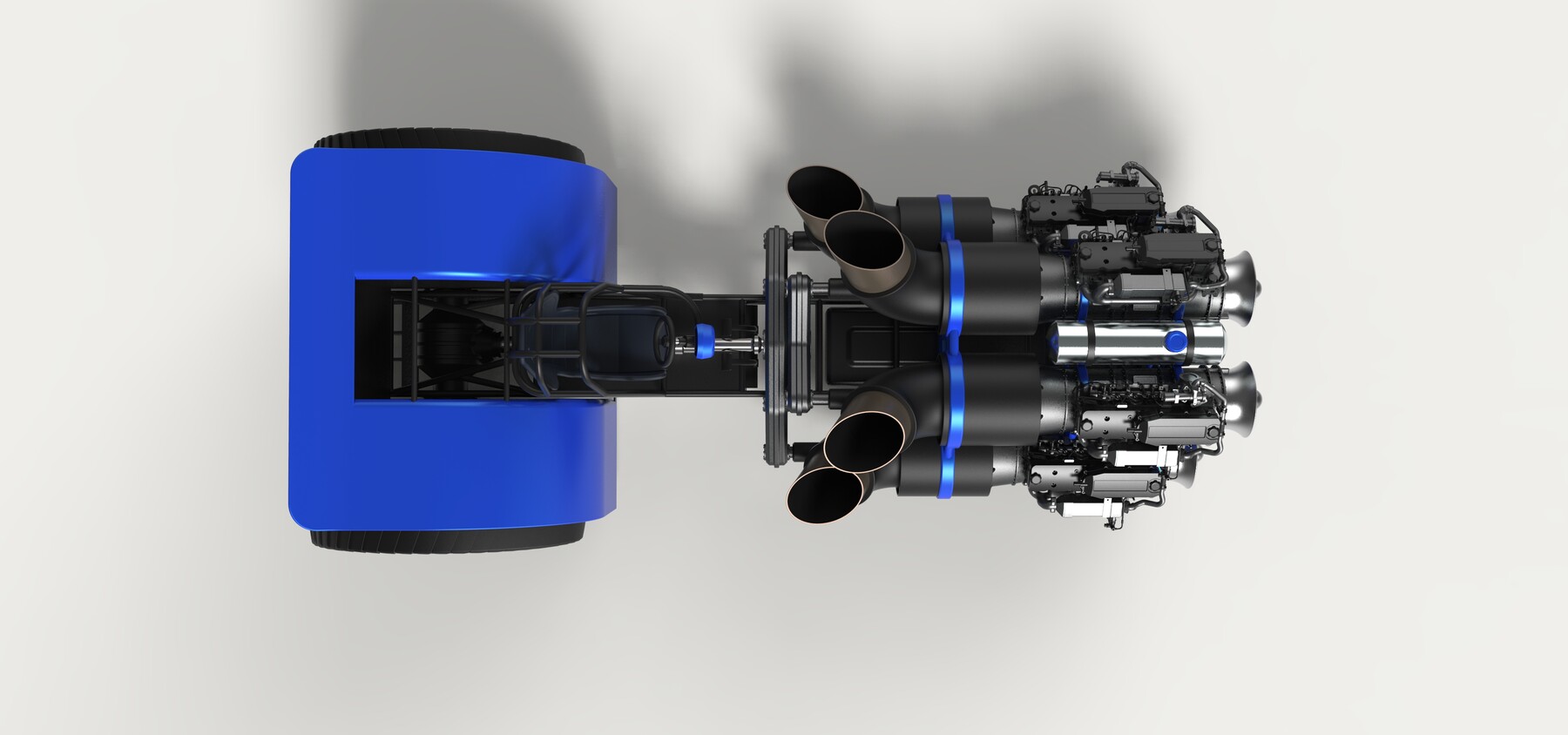 ArtStation - Jet pulling tractor 2 | Resources