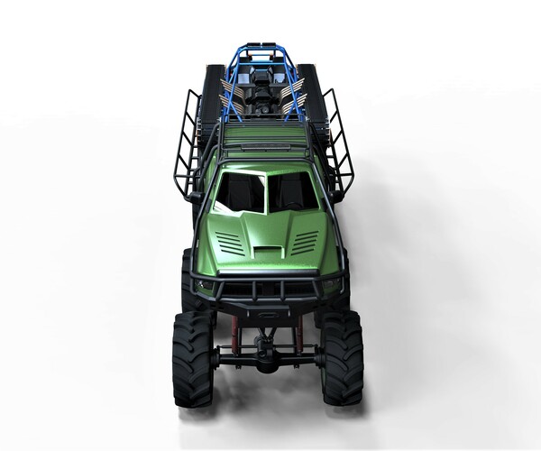 ArtStation - Super bogger with Concept tracked vehicle | Resources