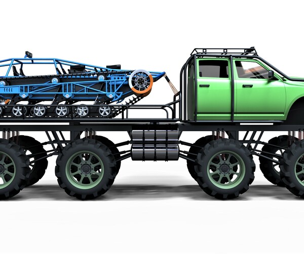 ArtStation - Super bogger with Concept tracked vehicle | Resources