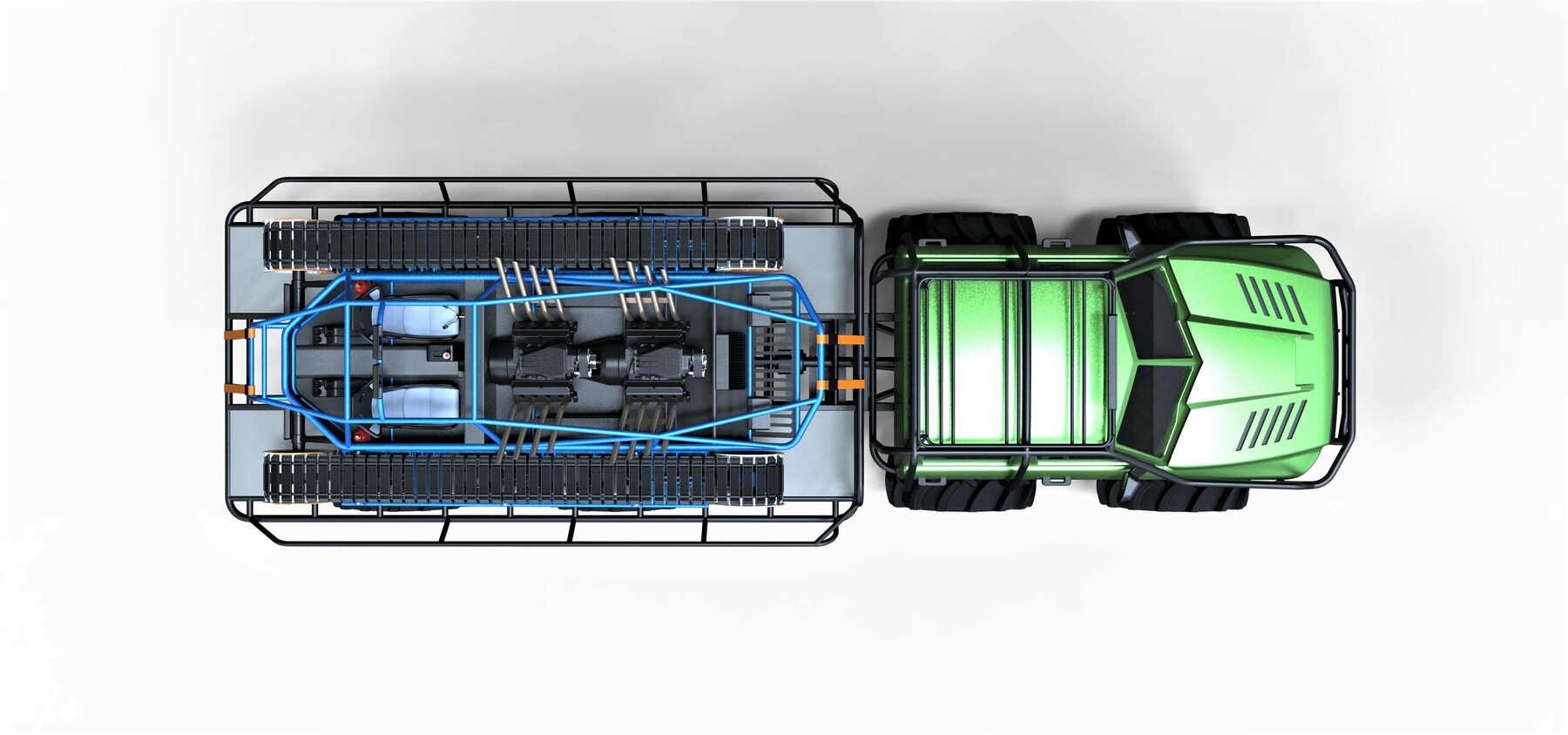 ArtStation - Super bogger with Concept tracked vehicle | Resources
