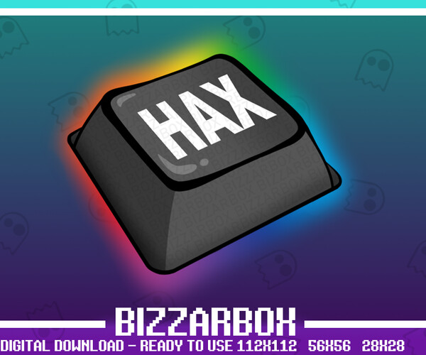 ArtStation - Twitch Emote: HAX Key | Artworks