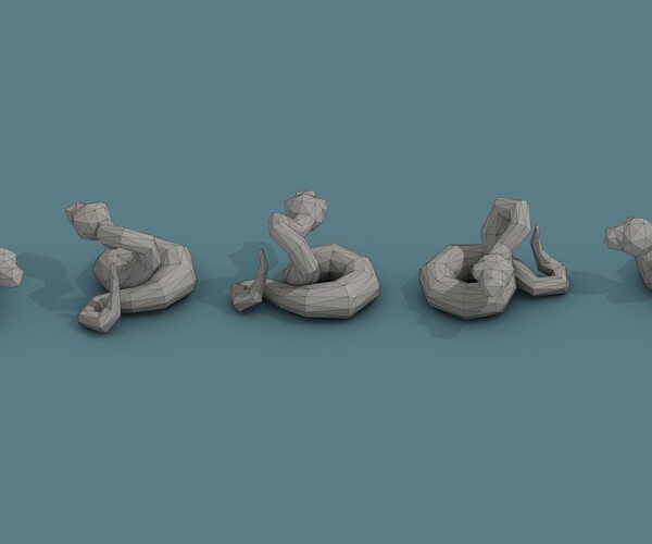 ArtStation - Low Poly Animal Isometric Icon Pack 04 | Game Assets