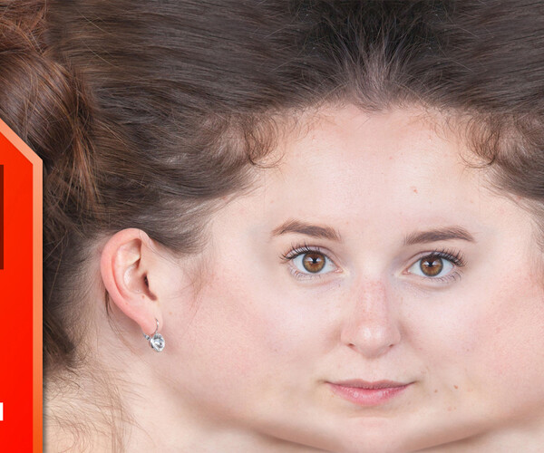 ArtStation - Female High Res Head Texture 221 | Game Assets