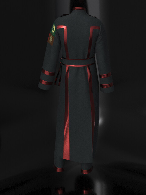 ArtStation - Anime military outfit | Resources