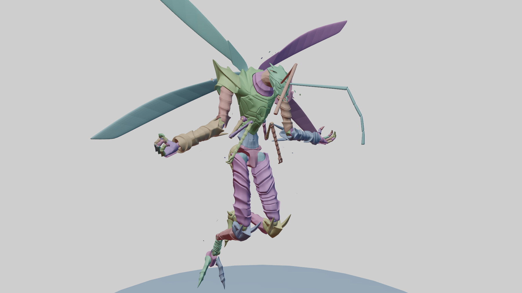 ArtStation - Concept Action Figure 3d Model for 3d print: Beru-Shadow ...