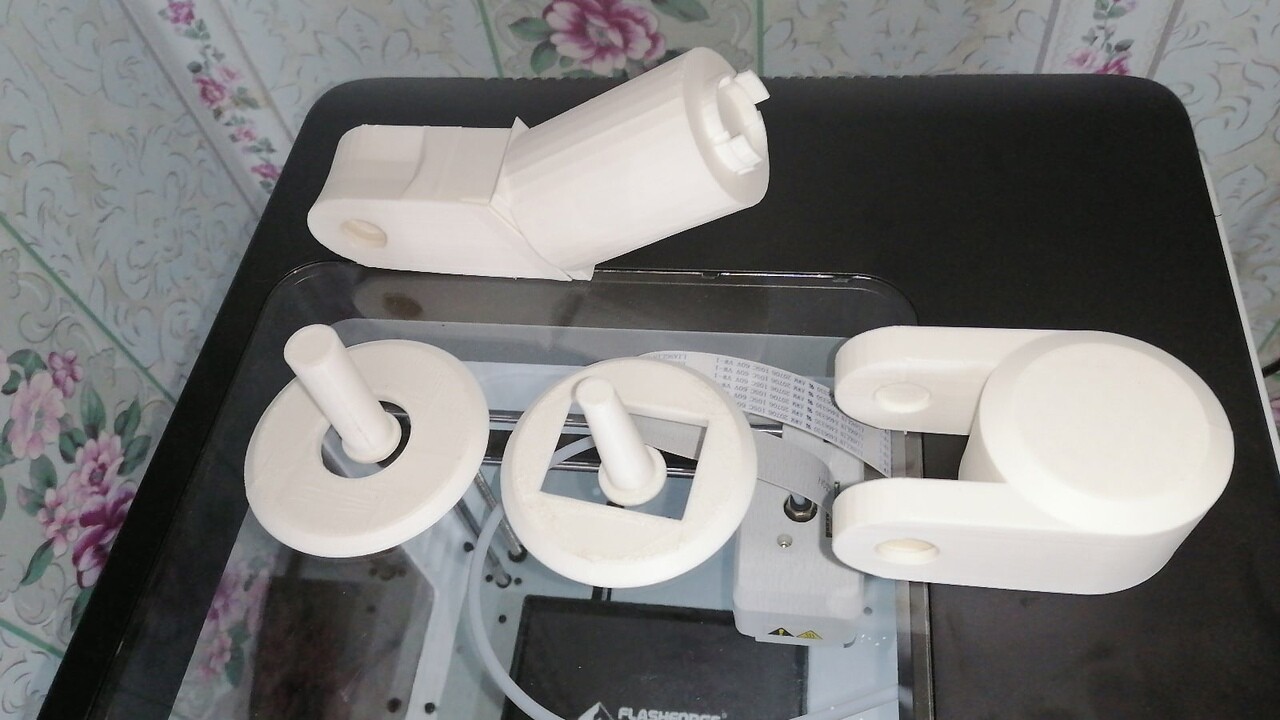 ArtStation - Flashforge Adventurer 3 Spool Holder - Reel Holder 3D ...