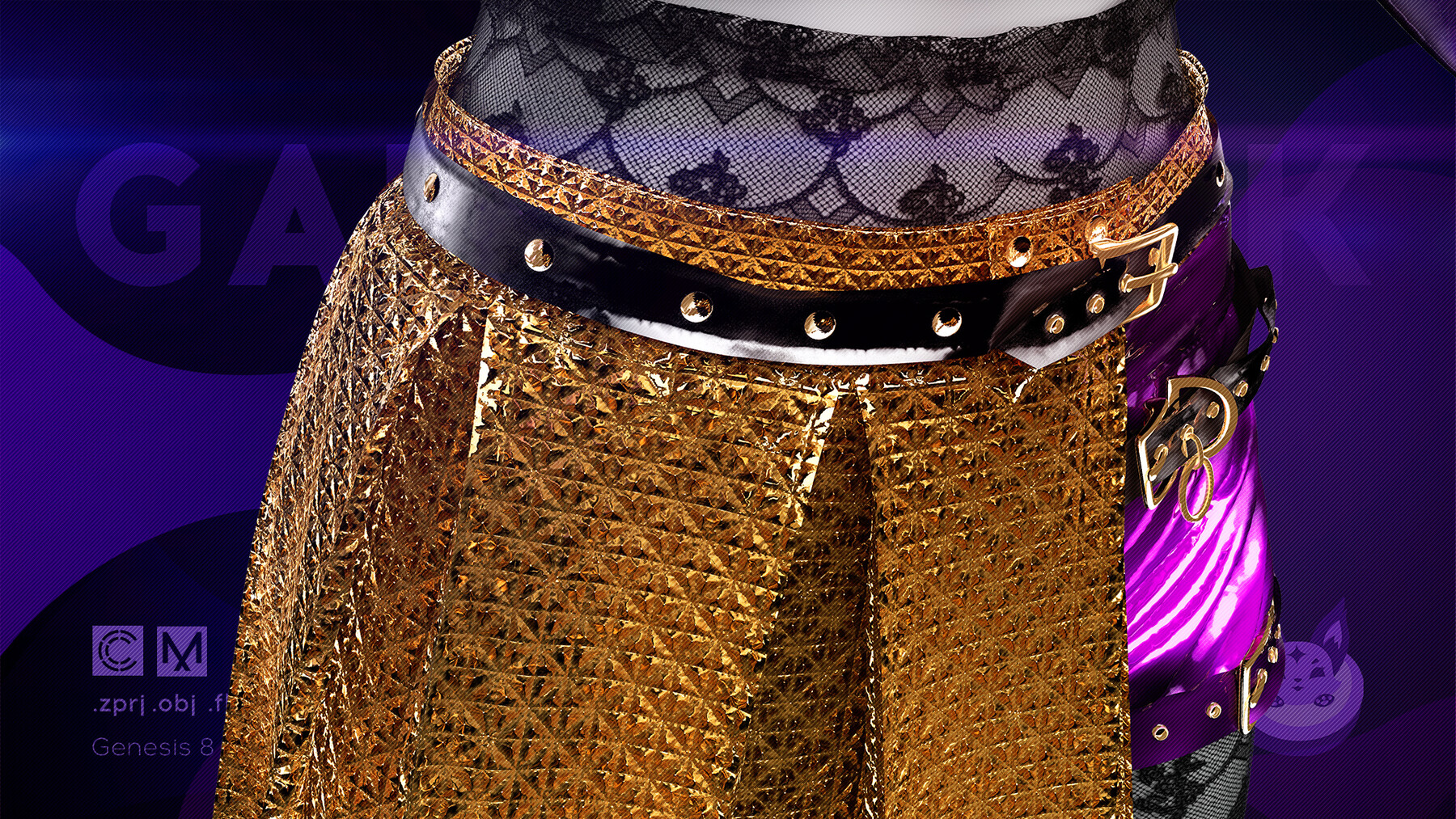 ArtStation - Female Street Outfit. Avatar genesis 8 Female. Marvelous ...