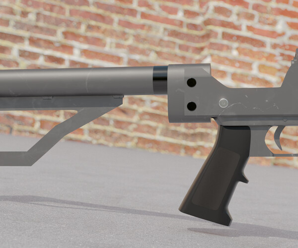 ArtStation - Serbu RN 50 rigged | Resources