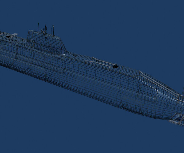 ArtStation - Astute class 3d model | Resources