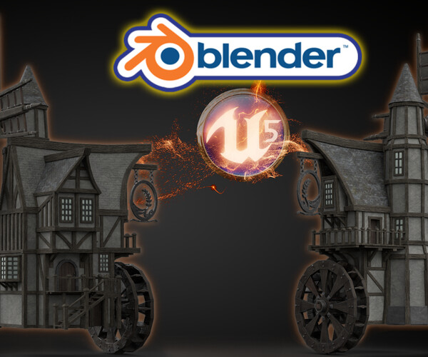 Artstation Blender To Unreal Engine 5 Complete Guide Tutorials