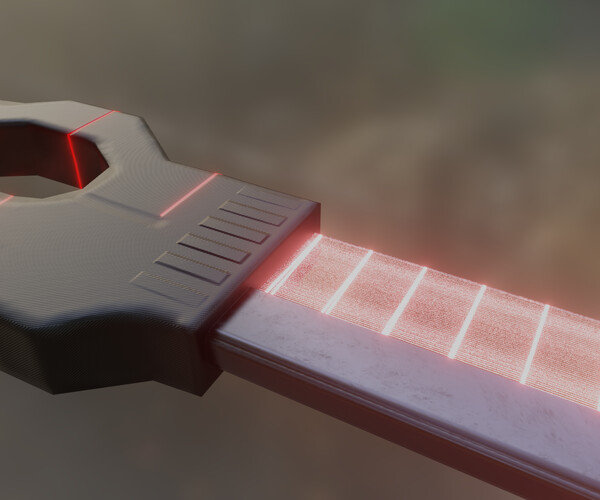 ArtStation - Sci-fi Blade | Game Assets