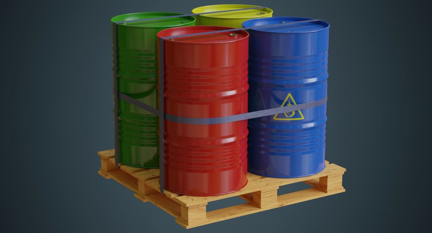 ArtStation - Barrel 1A | Game Assets