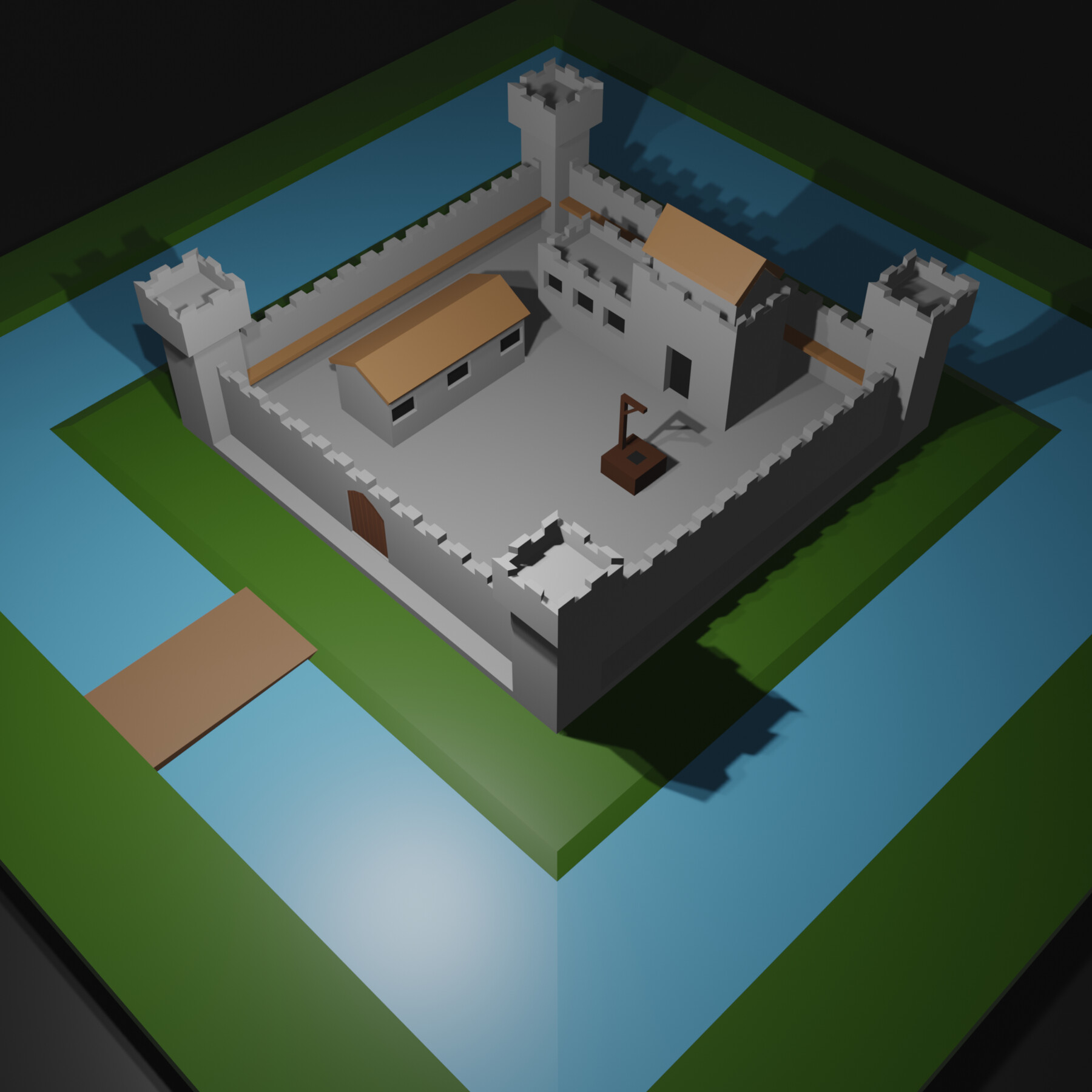 ArtStation - Low Poly Castle Game Assets | Game Assets