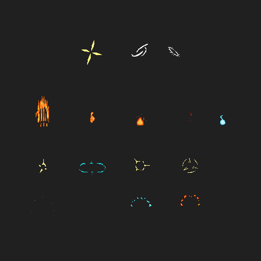 ArtStation - +90 Different Pixel Effects Package | Game Assets