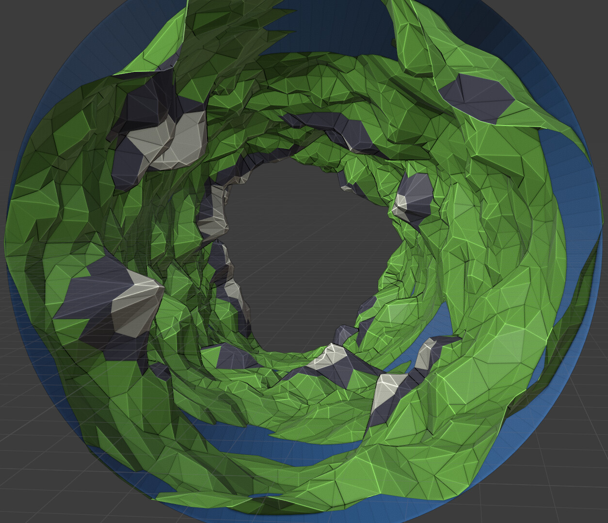 ArtStation - O'neill Cylinder Low Poly Game Assets | Game Assets