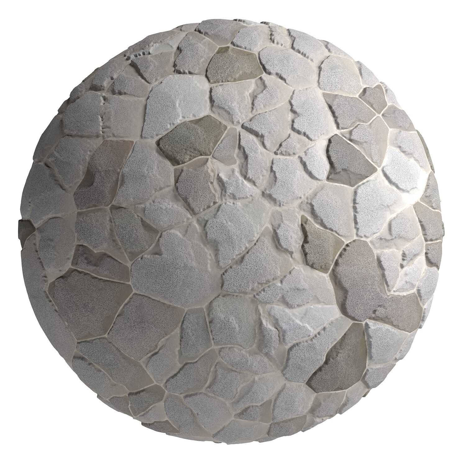 ArtStation - Ston Wall Material 1 - By 3 color, Pbr By Sbsar, 4k ...