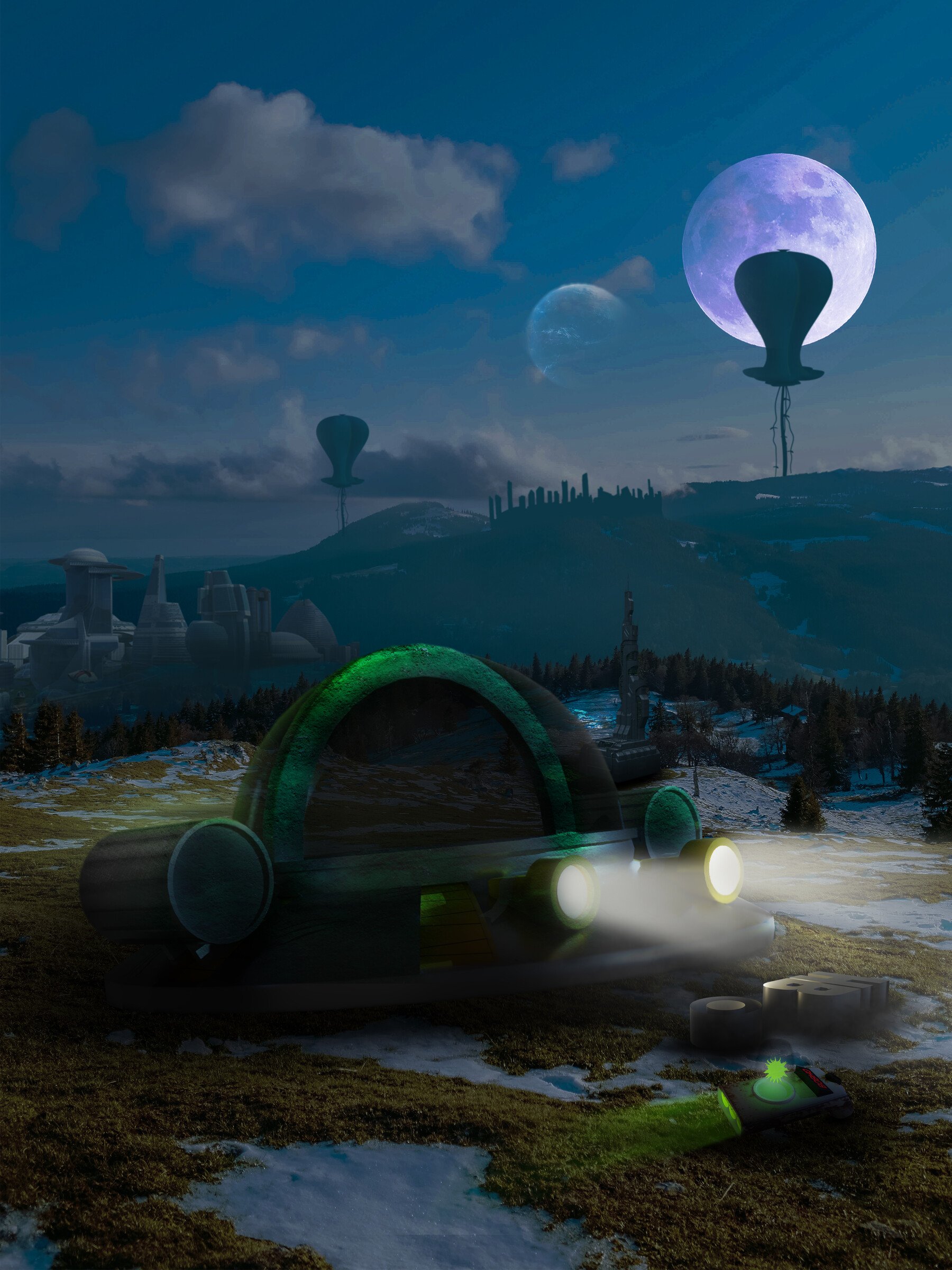 ArtStation - Rick & Morty Poster NFT | Artworks