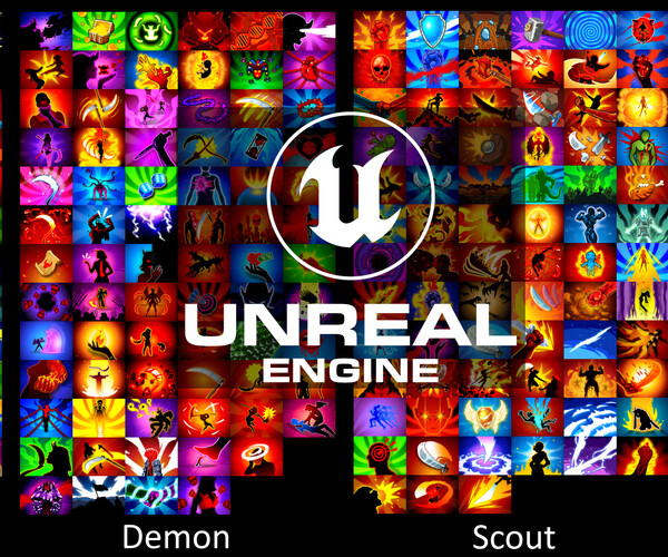 ArtStation - 300+ Icons for TCG with Frames, Backs and Avatars. Unreal ...