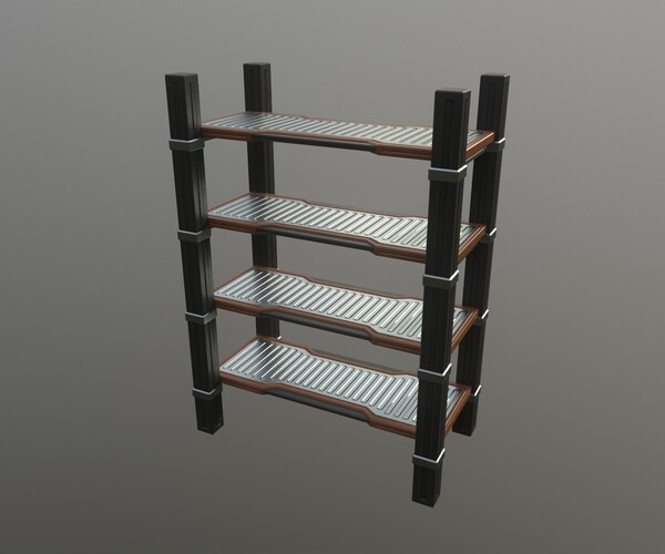 ArtStation - Sci Fi Shelf | Game Assets